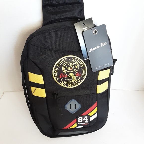 Bags | Cobra Kai Sling Backpack Nwt | Poshmark
